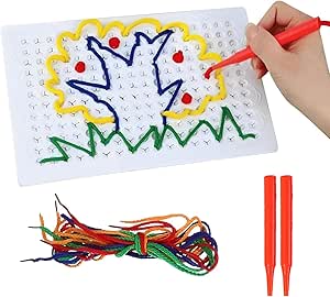 Thread Board Kids Set,Calm Down Threading Boards,Threading Toys ...
