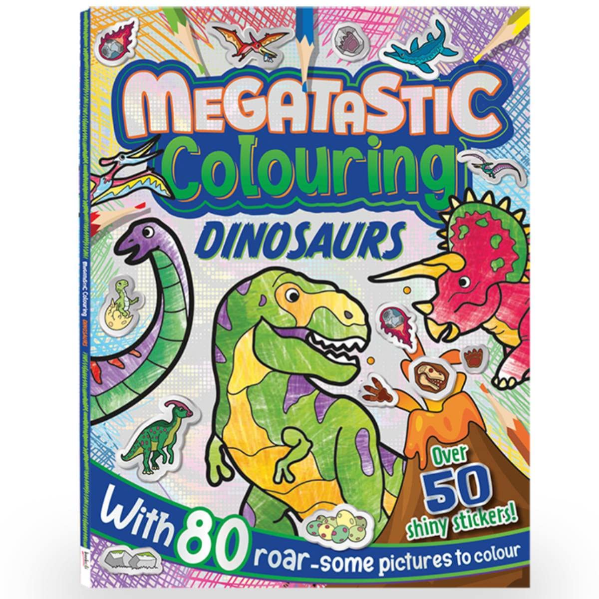 Megatastic Colouring Dinosaurs: unknown author: 9781787729285: Amazon ...
