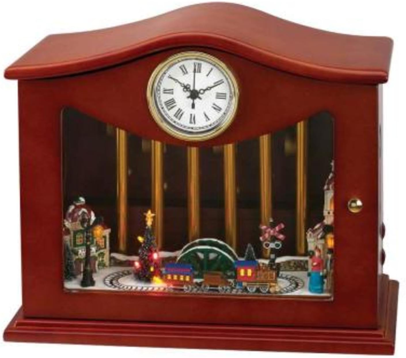 Amazon.com: Mr. Christmas Animated and Musical Chimes Train Table Top ...