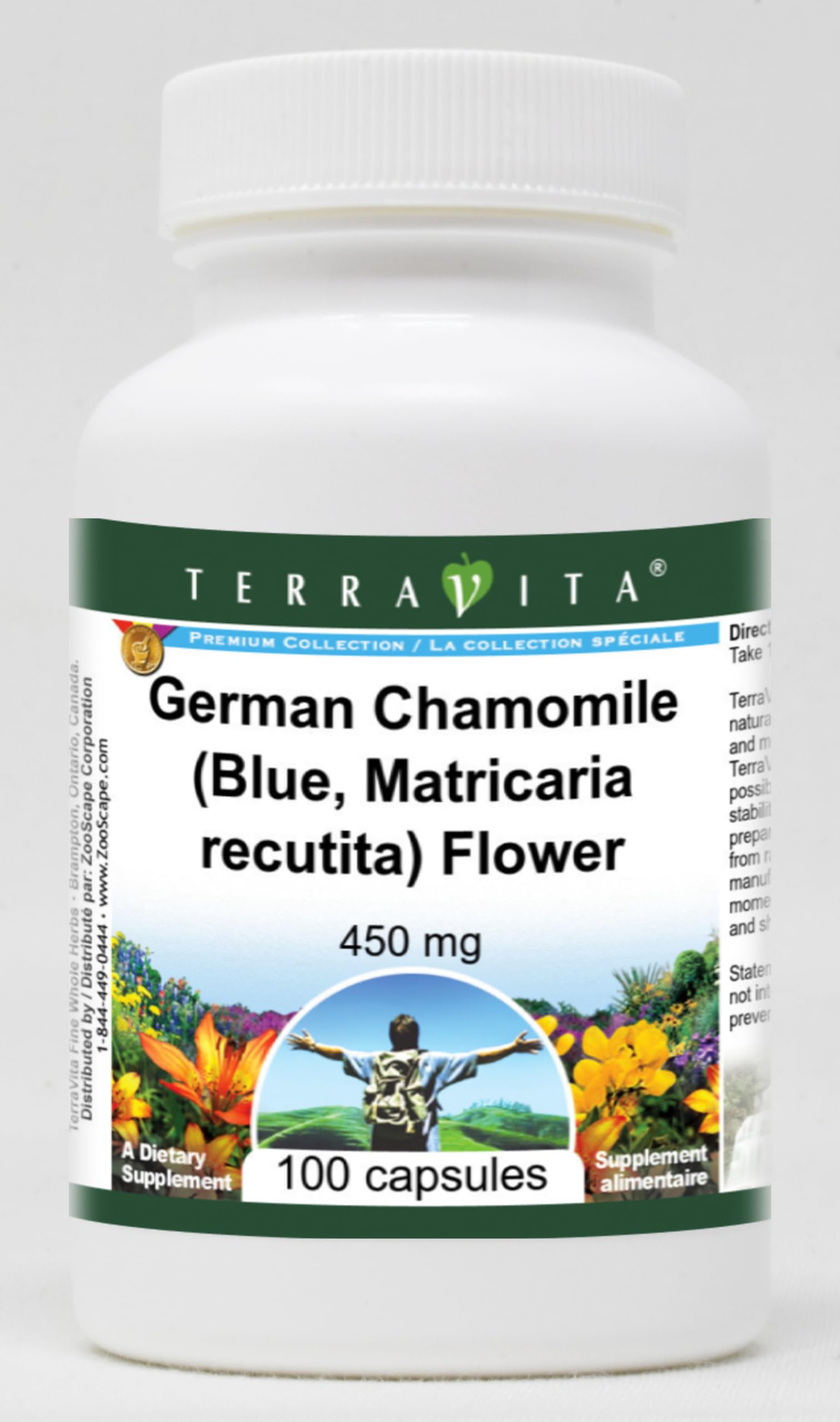 Amazon.com: German Chamomile (Blue, Matricaria recutita) Flower - 450 ...
