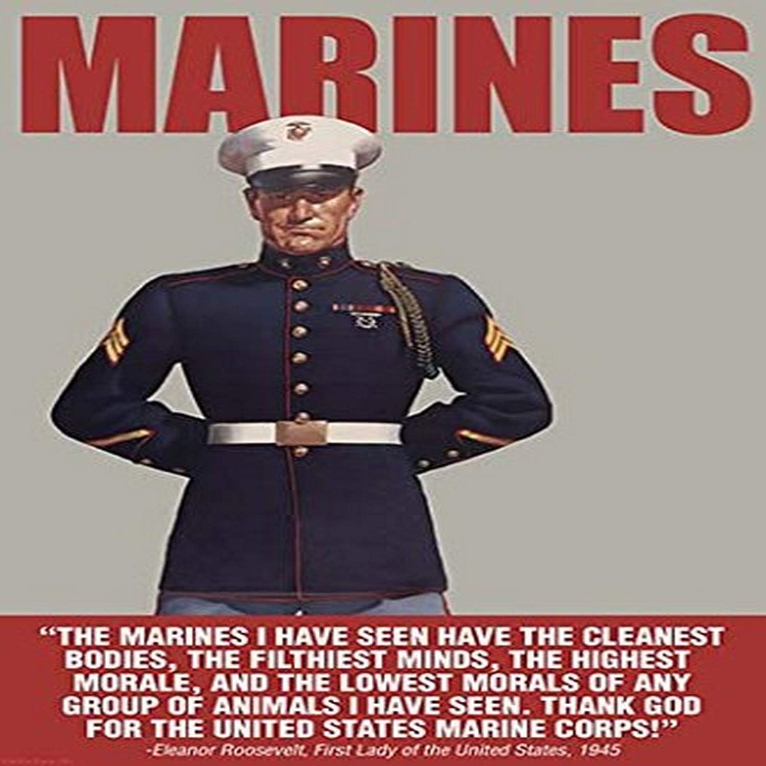 Amazon.com: Buyenlarge "Marines Paper Poster, 18" x 27": Posters & Prints