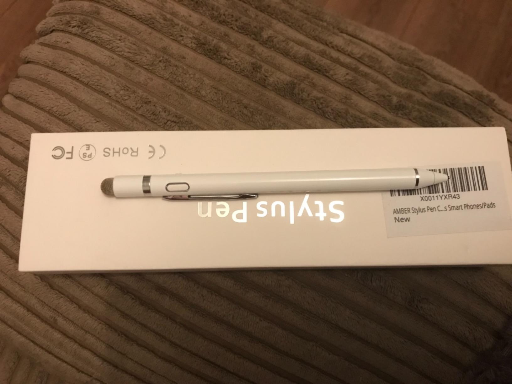 AMBER Stylus Pen Compatible for iPad Stylus Pens for Touch Screens 1.45 ...