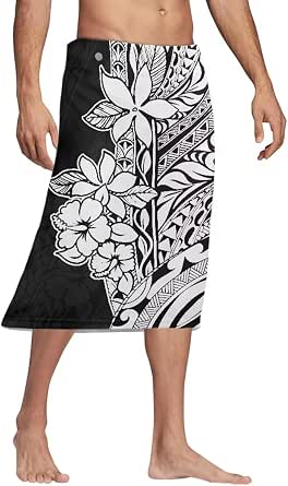 Hdjxbdhsv Samoa Island Tribe Polynesian Tattoo Print Men Clothes ...
