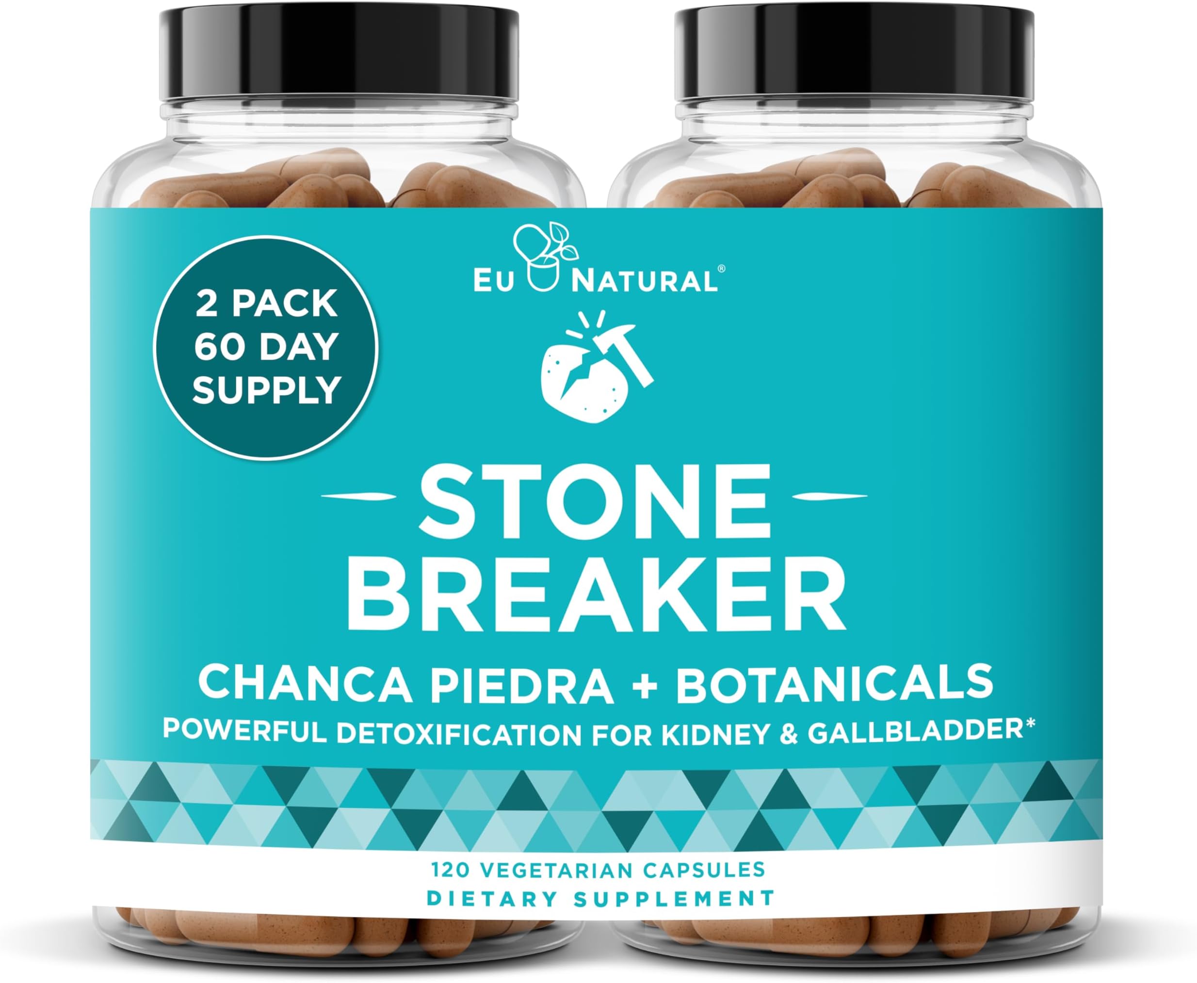 Amazon.com: Stone Solution Capsules- Natural Dissolver, Kidney Stone ...