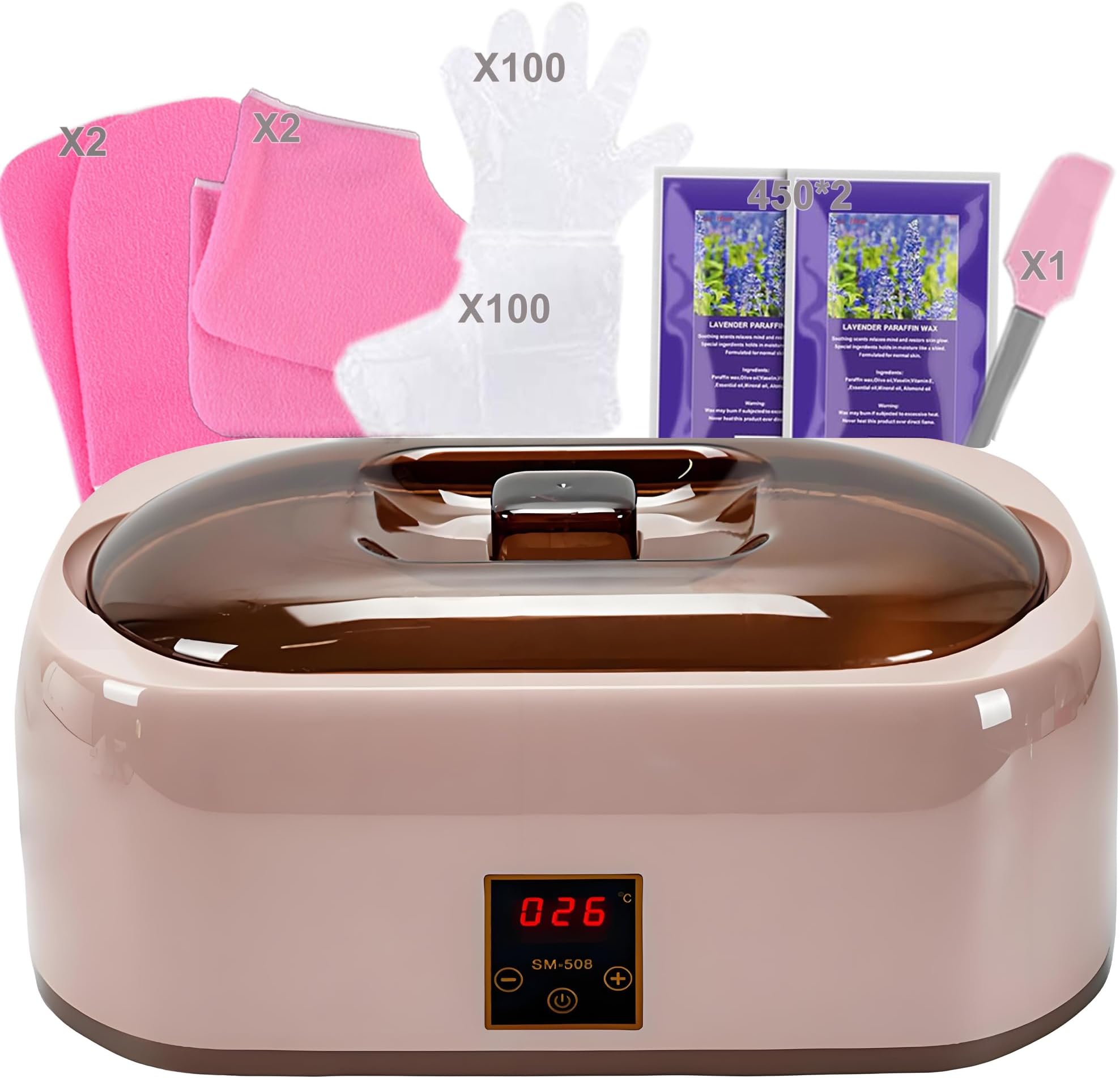 Amazon.com: Paraffin Wax Machine for Hands and Feet – 4000ml Paraffin ...