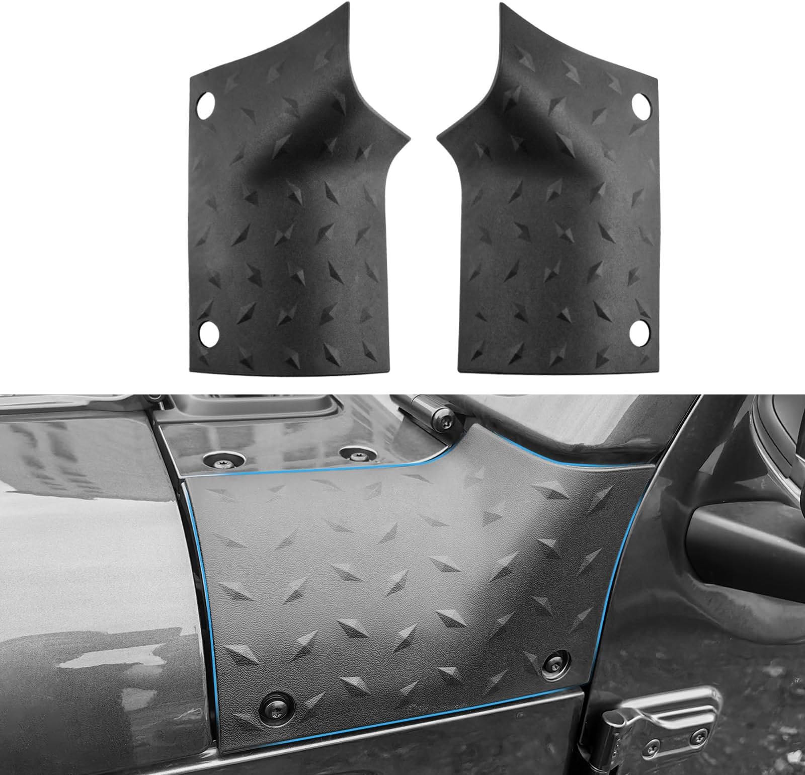 Amazon.com: Zekrom Cowl Body Armor Outer Covers Corner Guards for Jeep ...