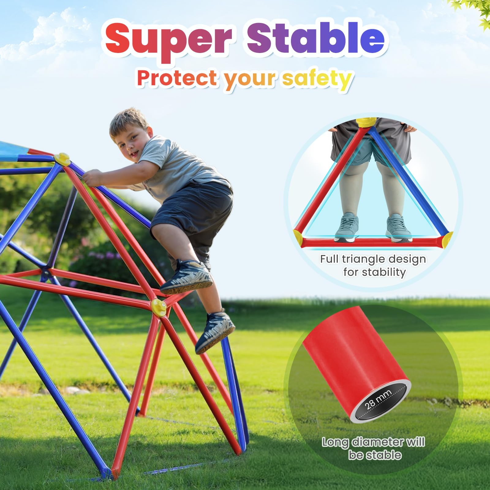 Zupapa 10FT Climbing Dome, Experience Ultimate Fun with The 2025 ...