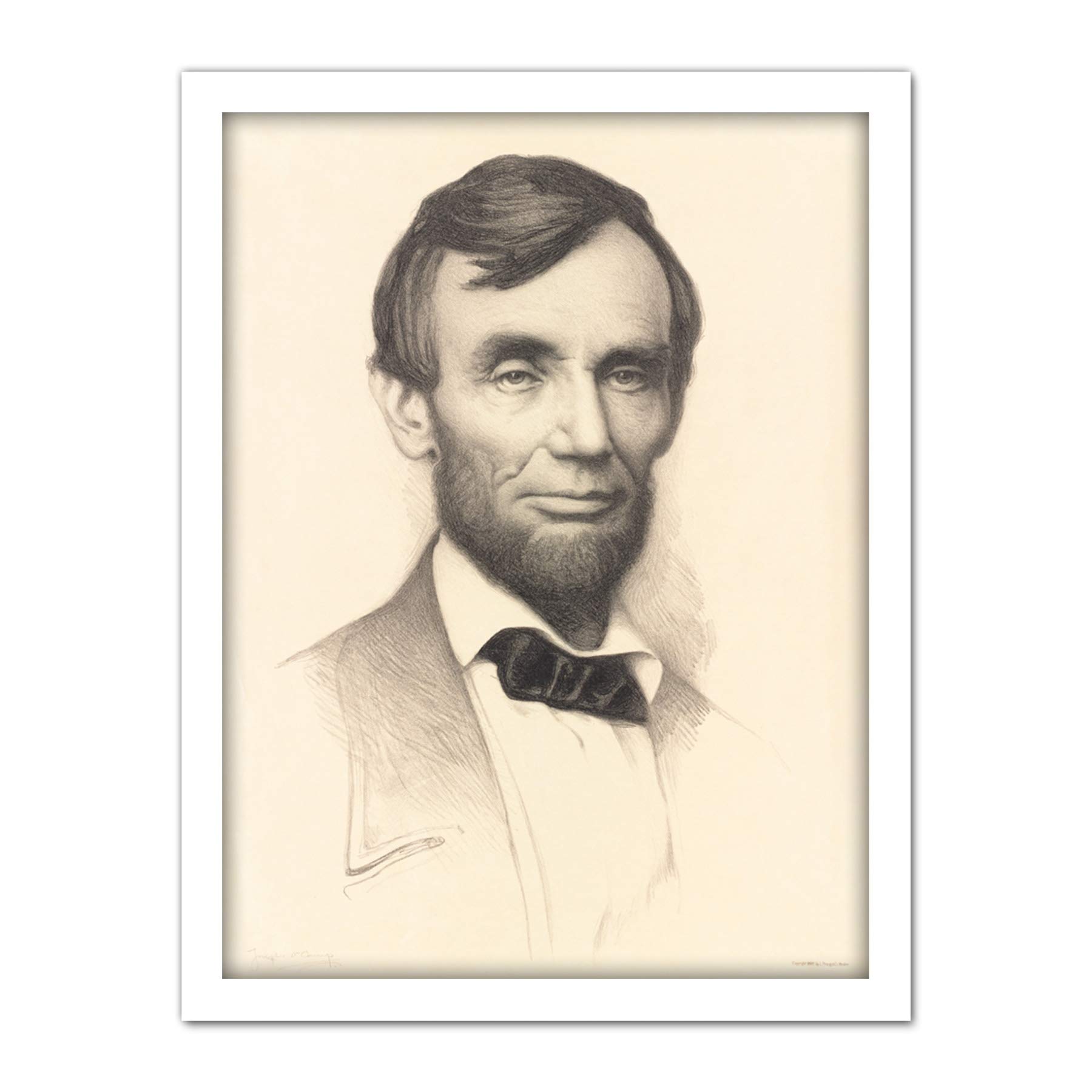 Abraham Lincoln Drawing Face