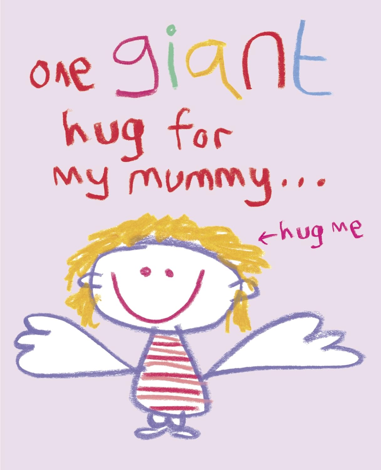 Amazon.com: Love and Tickles Mothers Day Card - One Giant Hug For Mummy ...