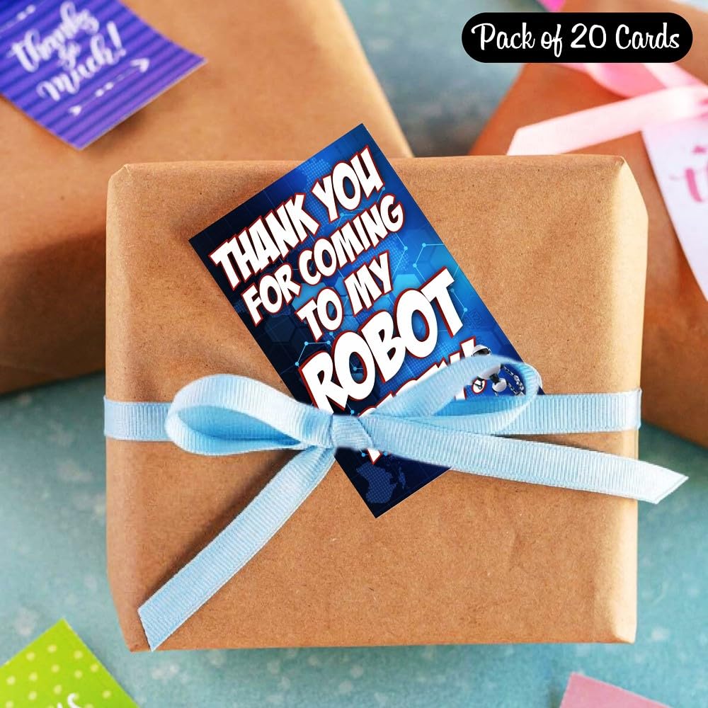Robot Gift Tag Printable Robot Party Decorations Free Printables