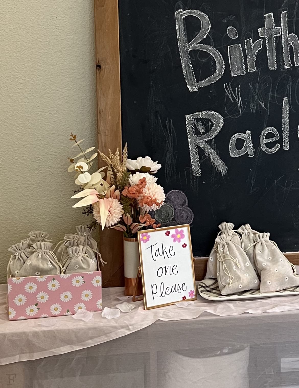 Amazon.com: RIGHTA TECH Daisy Groovy Boho Party Gift Treat Bags ...