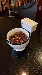 Amazon.com: BigMouth Inc Toilet Mug - Funny Coffee Cup for Men, Women ...