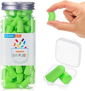 Amazon.com: Ear Plugs for Sleeping, 60 Pairs 38 dB SNR Super Soft Foam ...