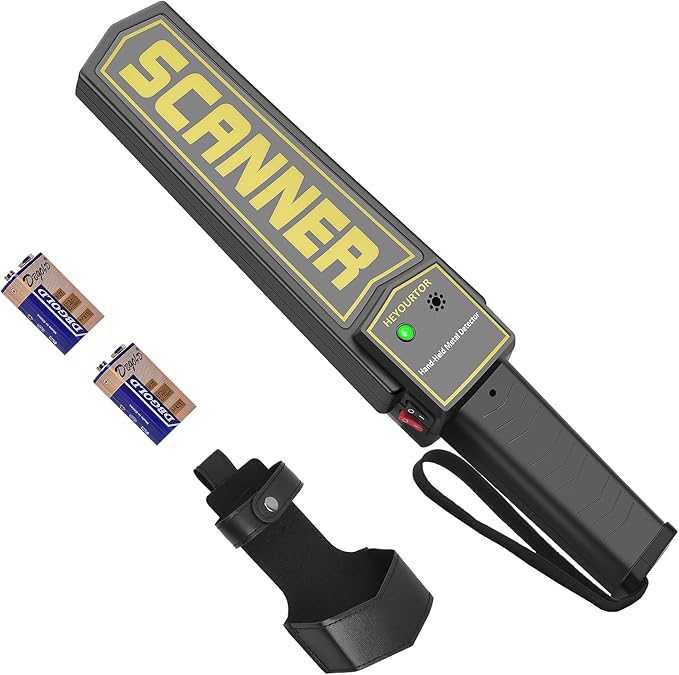 Amazon.com : HEYOURTOR Handheld Metal Detector Wand,Security Wand,Multi ...