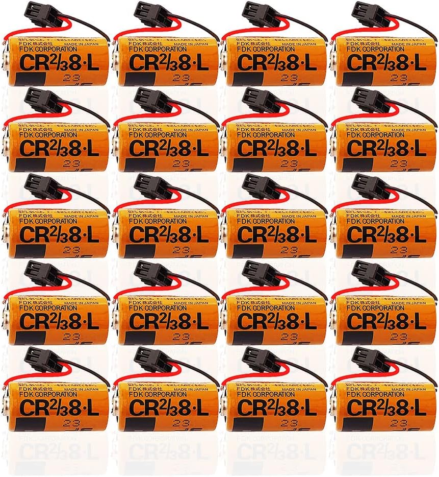 Amazon.com: (20-Pack) Compatible for Fuji CR2/3 8.L 2000mAh 3V PLC ...