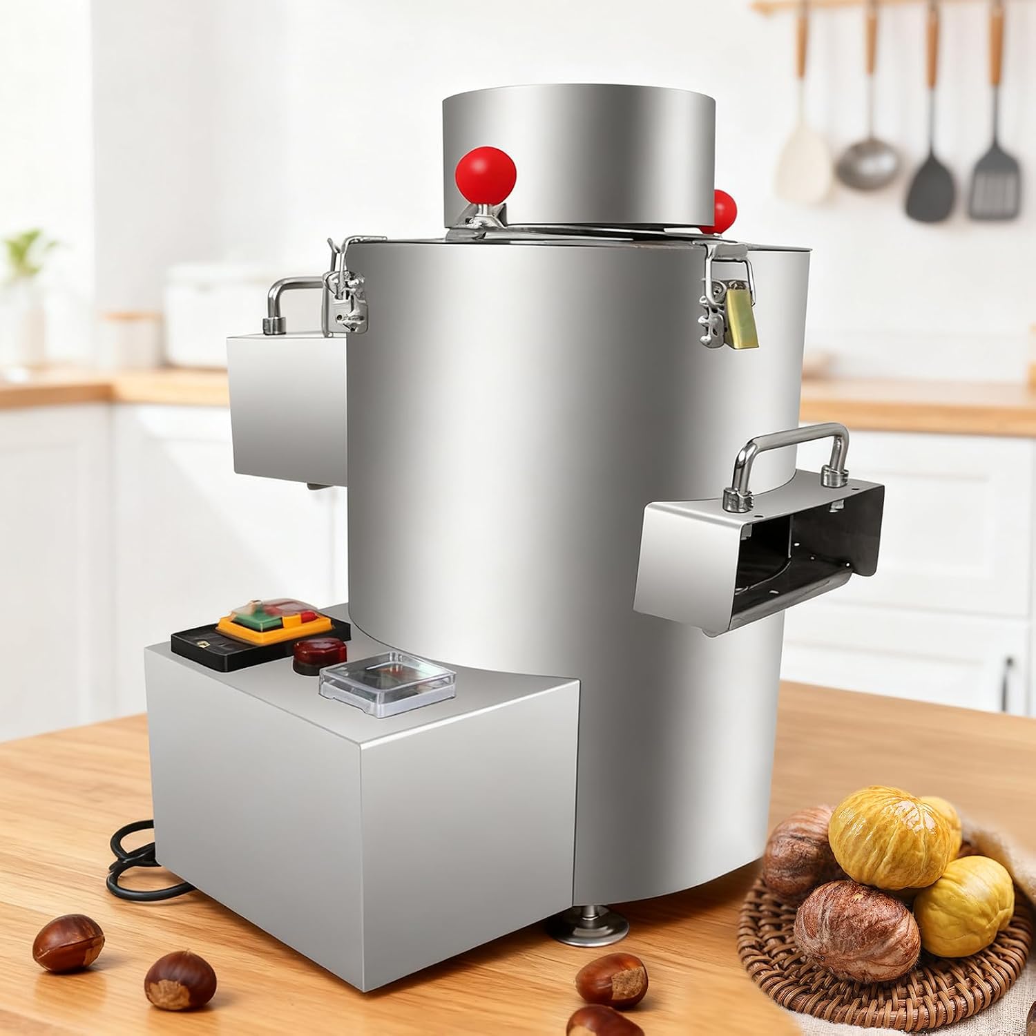 Amazon.com: Electric Chestnut Sheller 220V Commercial Machine - 220W ...