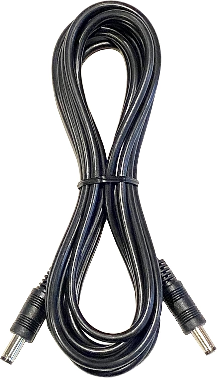 Amazon.com: Keen Eye 10ft 22AWG DC Power Cable Male to Male 120" 5.5mm ...