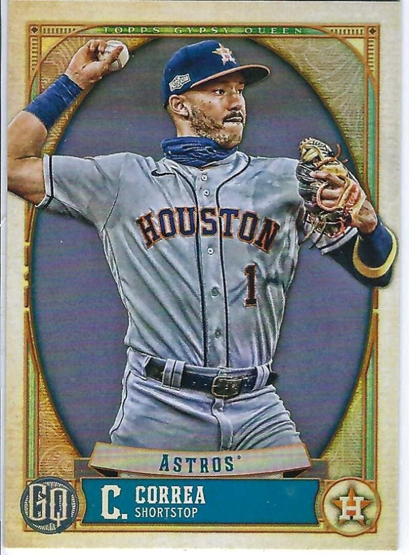 Amazon.com: Baseball Trading Card MLB 2021 Topps Gypsy Queen #55 Carlos ...