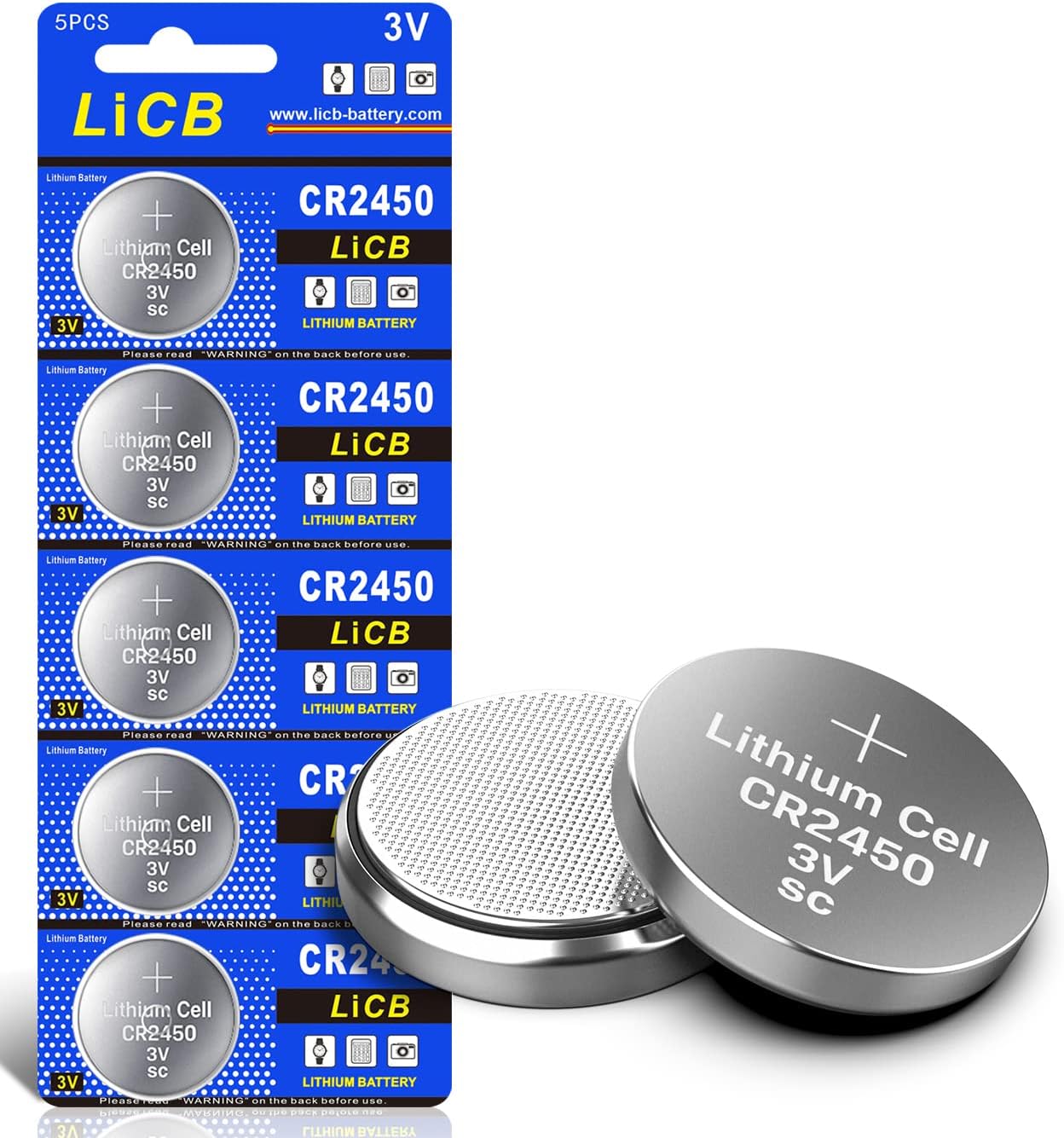 Amazon.com: HQRP 4-Pack Lithium Battery Compatible with MyQ Garage Door ...