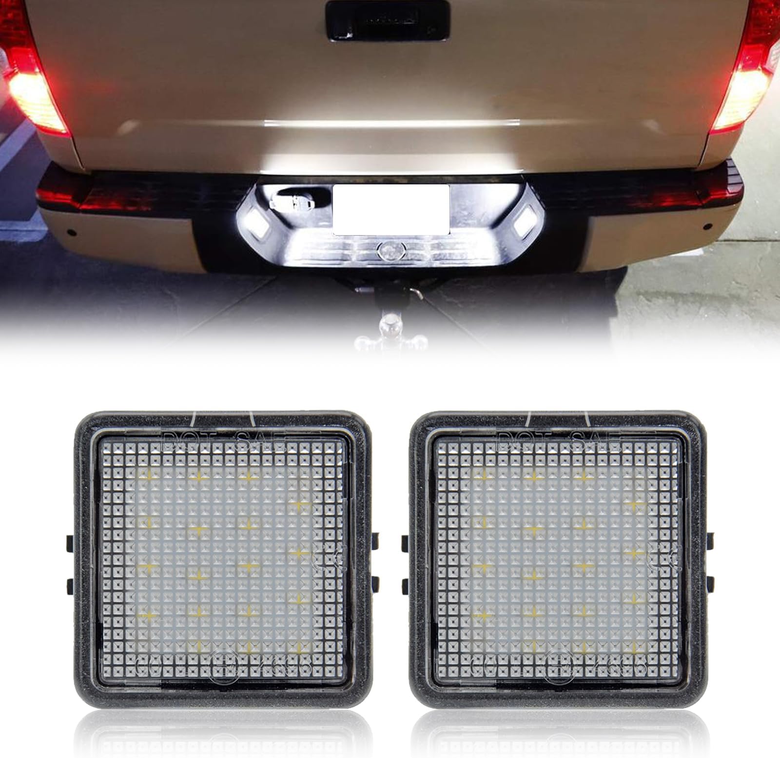 Amazon.com: VIPMOTOZ OE-Style License Plate Light Tag Lamp Housing ...