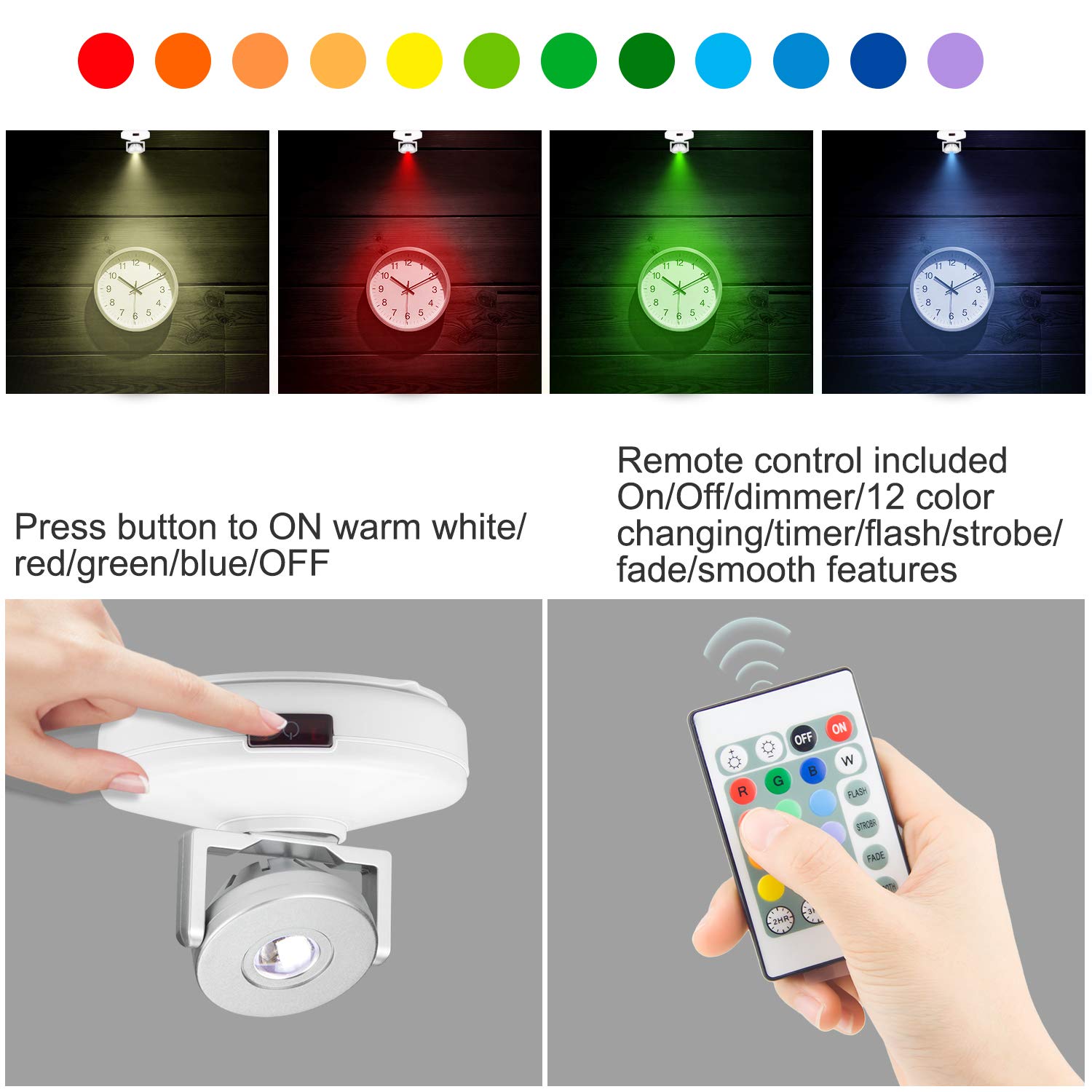 Led Wireless Spotlights