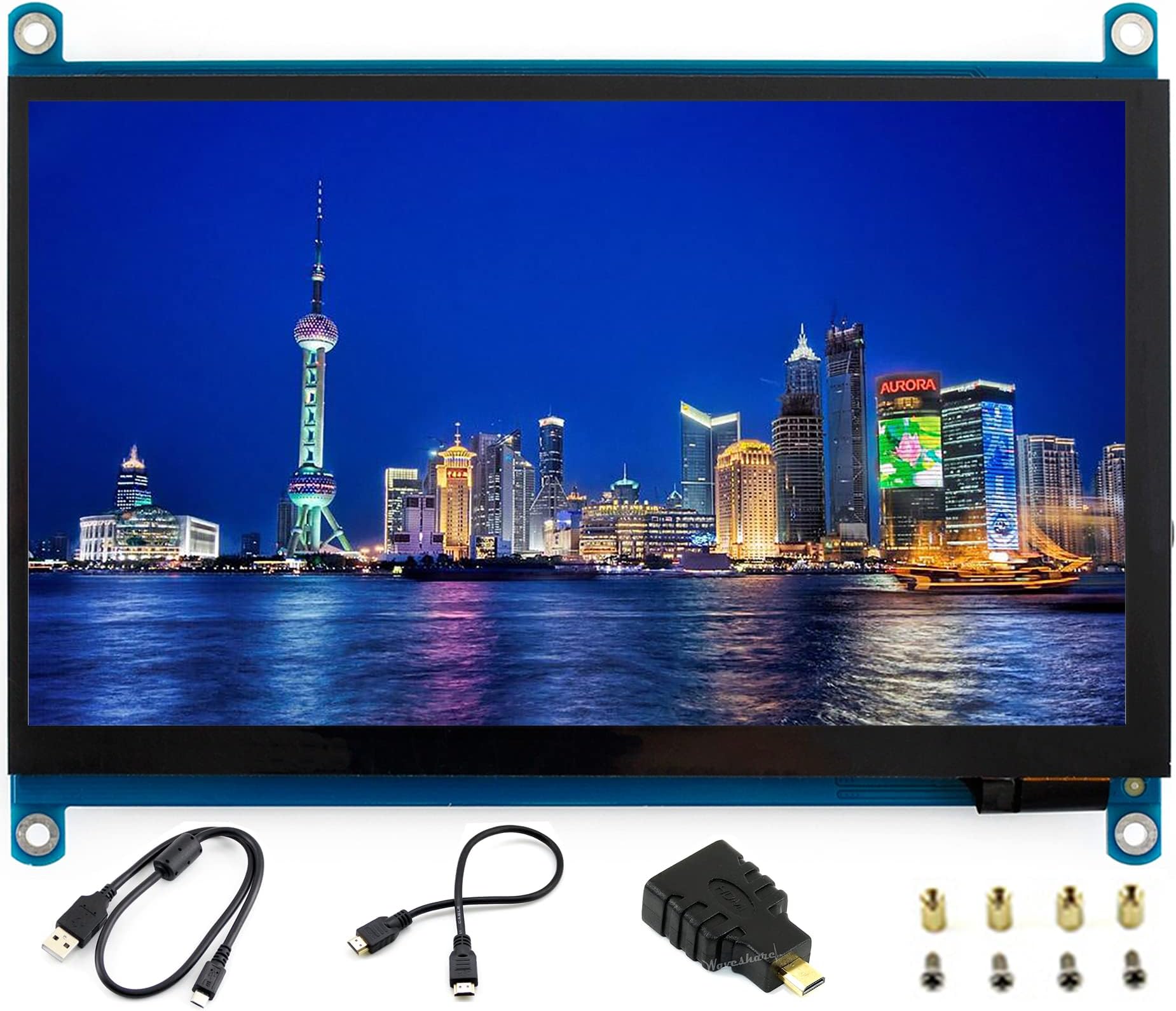Amazon.com: 7inch HDMI LCD 1024x600 IPS Capacitive Touch Screen,HDMI ...