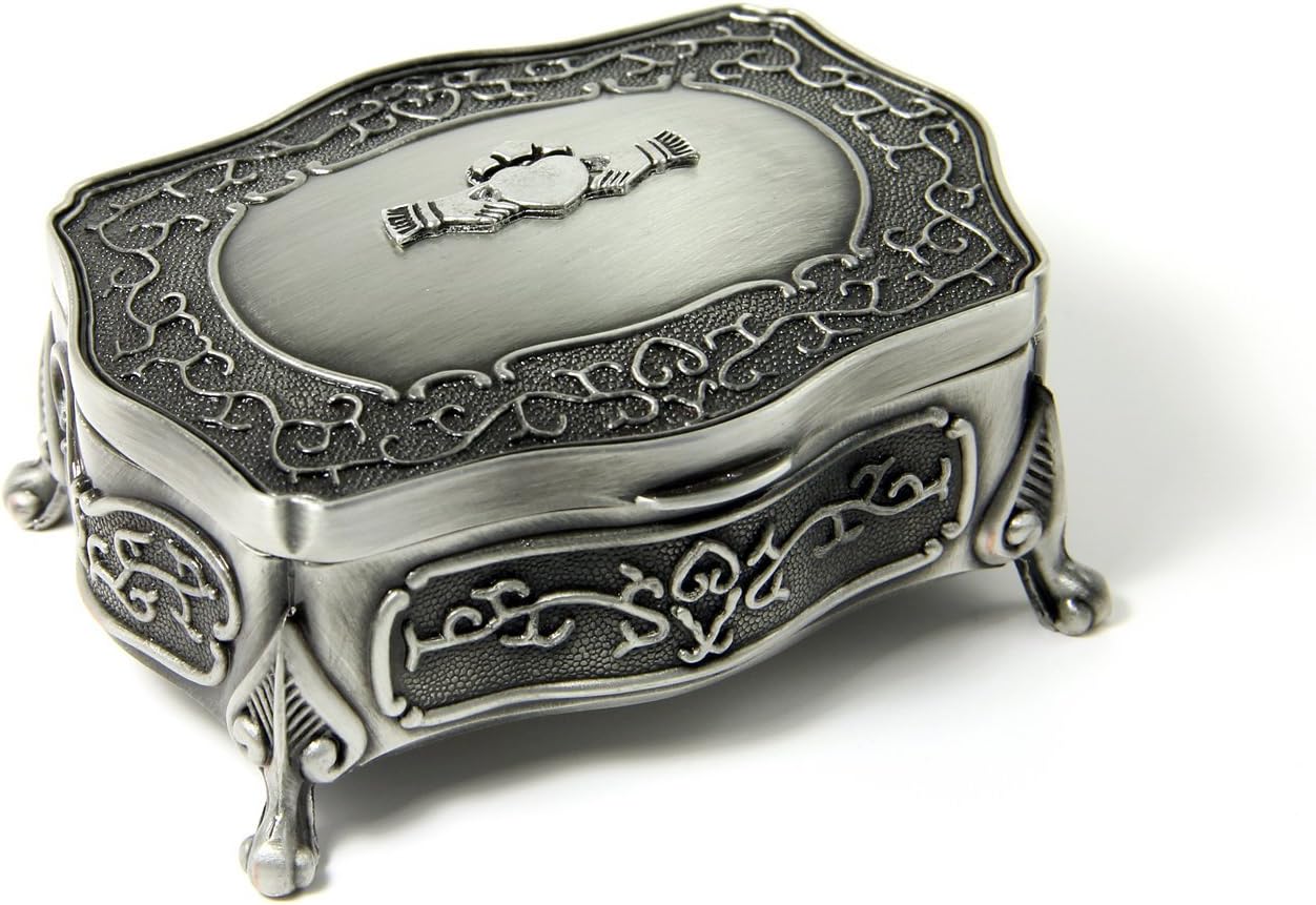 Amazon.com: Biddy Murphy Irish Gifts Irish Jewelry Box Heart-Shaped May ...