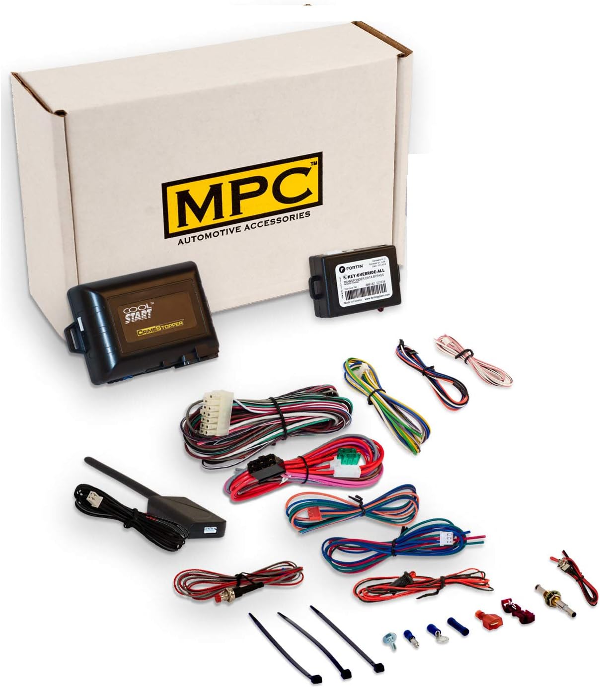 Amazon.com: MPC Complete Remote Start Keyless Entry Kit Compatible with ...