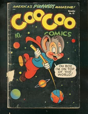 Amazon.com: COO COO COMICS #42 1948-SUPER MOUSE-FRAZETTA STORY ART G/VG ...