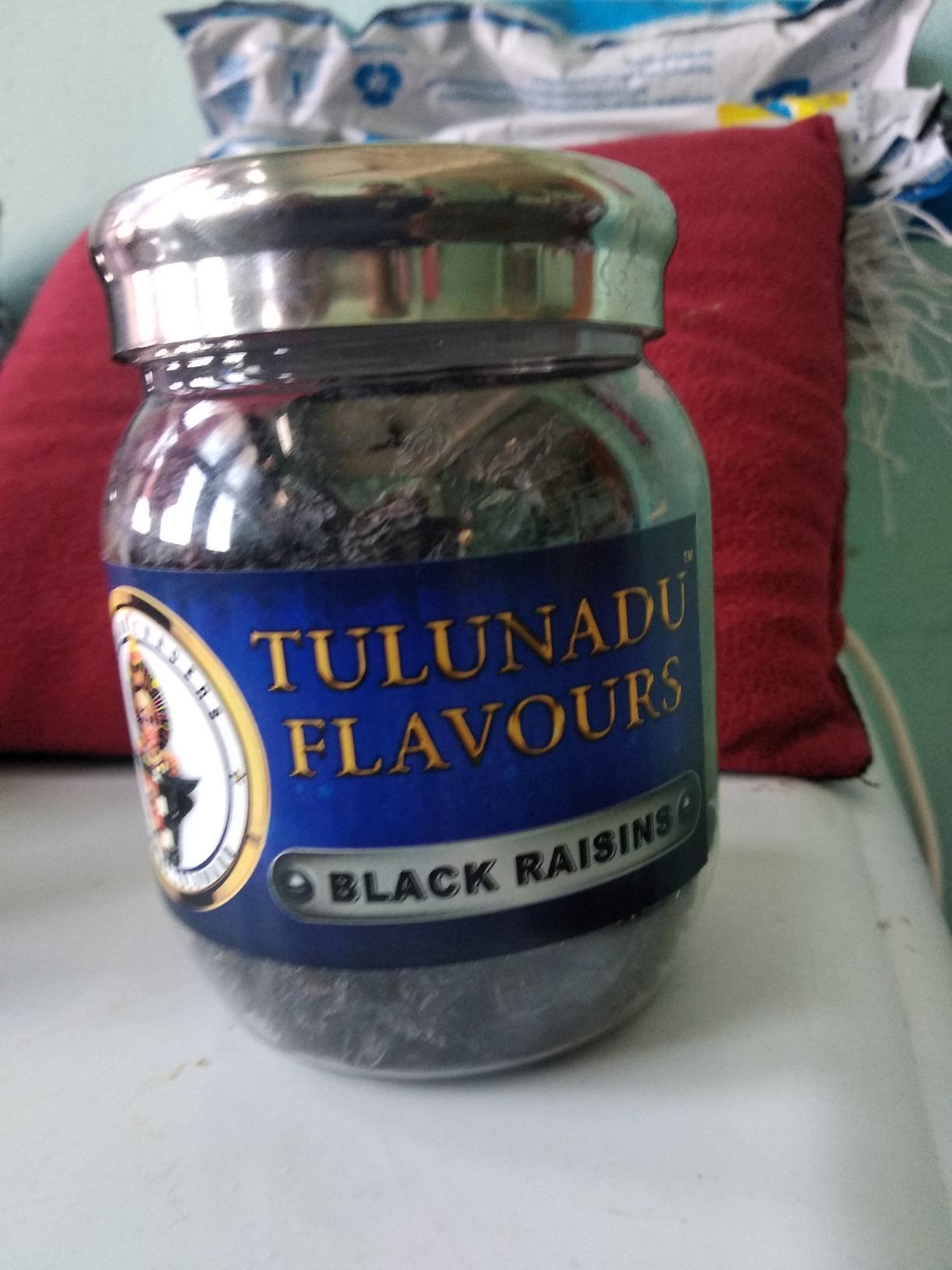 Tulunadu Flavours Delicious Afghan Black Raisins Kali Draksh 350g ...