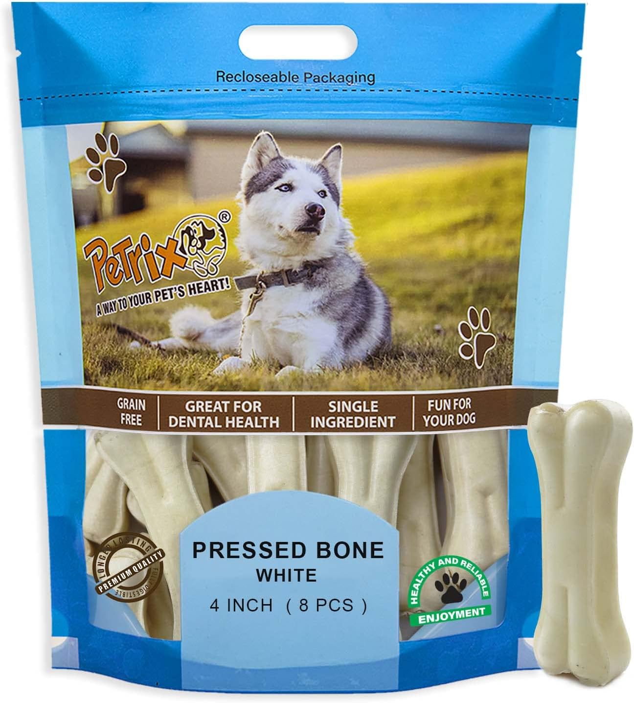 EXCITE BITES Rawhide Dog Bones | Chew Bones for Dogs | Rich in Protein ...