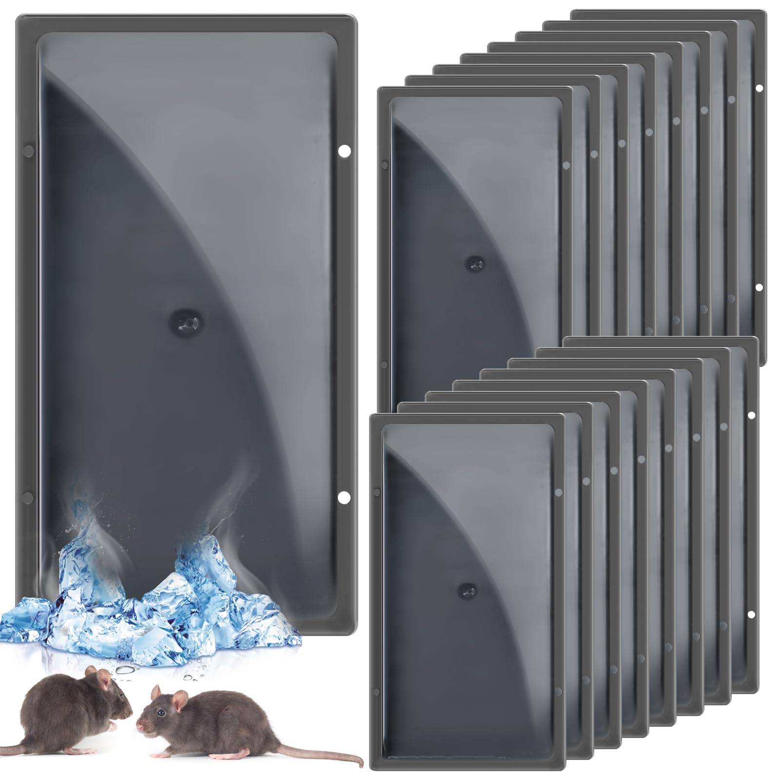 Amazon.com : Qualirey 16 Pcs Cold Weather Glue Traps Freeze Resistant ...