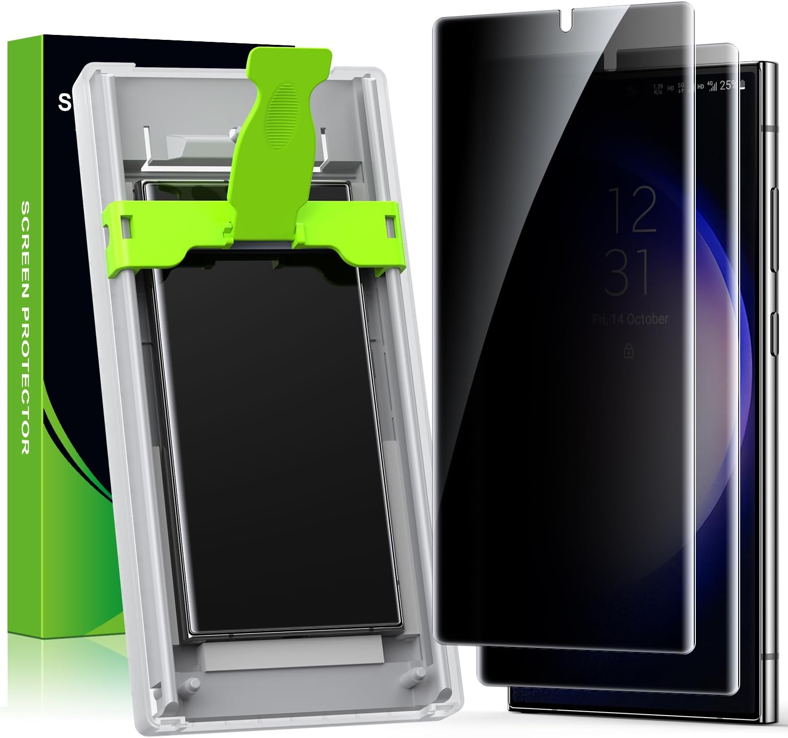 Amazon.com: Esanik Privacy Screen Protector for Samsung Galaxy S22 ...