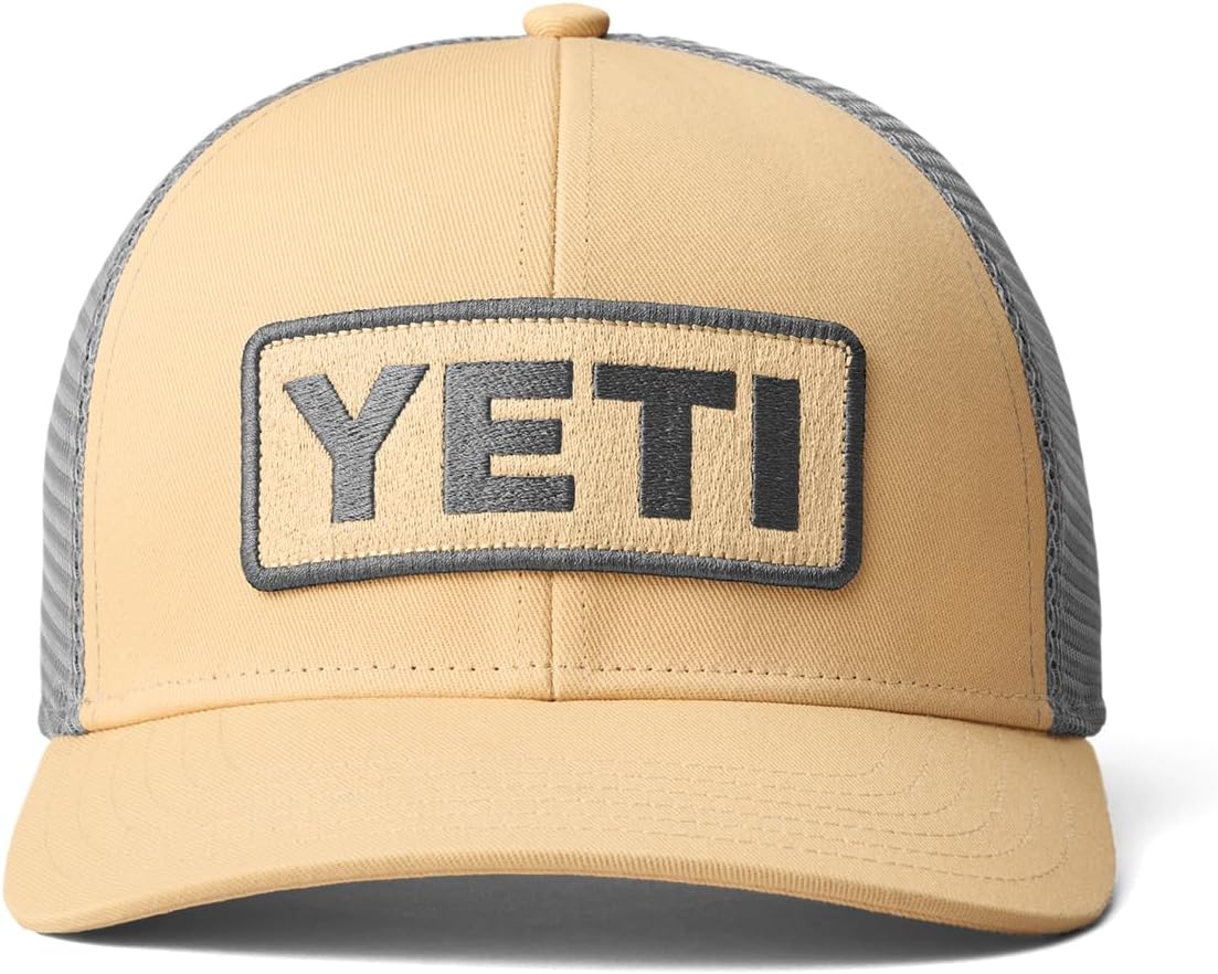 YETI Logo Badge Mid Pro Trucker Hat, Salmon at Amazon Men’s Clothing store