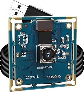 Amazon.com: ALPCAM 8MP Autofocus USB Camera Module for Computer, IMX179 Mini UVC USB2.0 Webcam ...