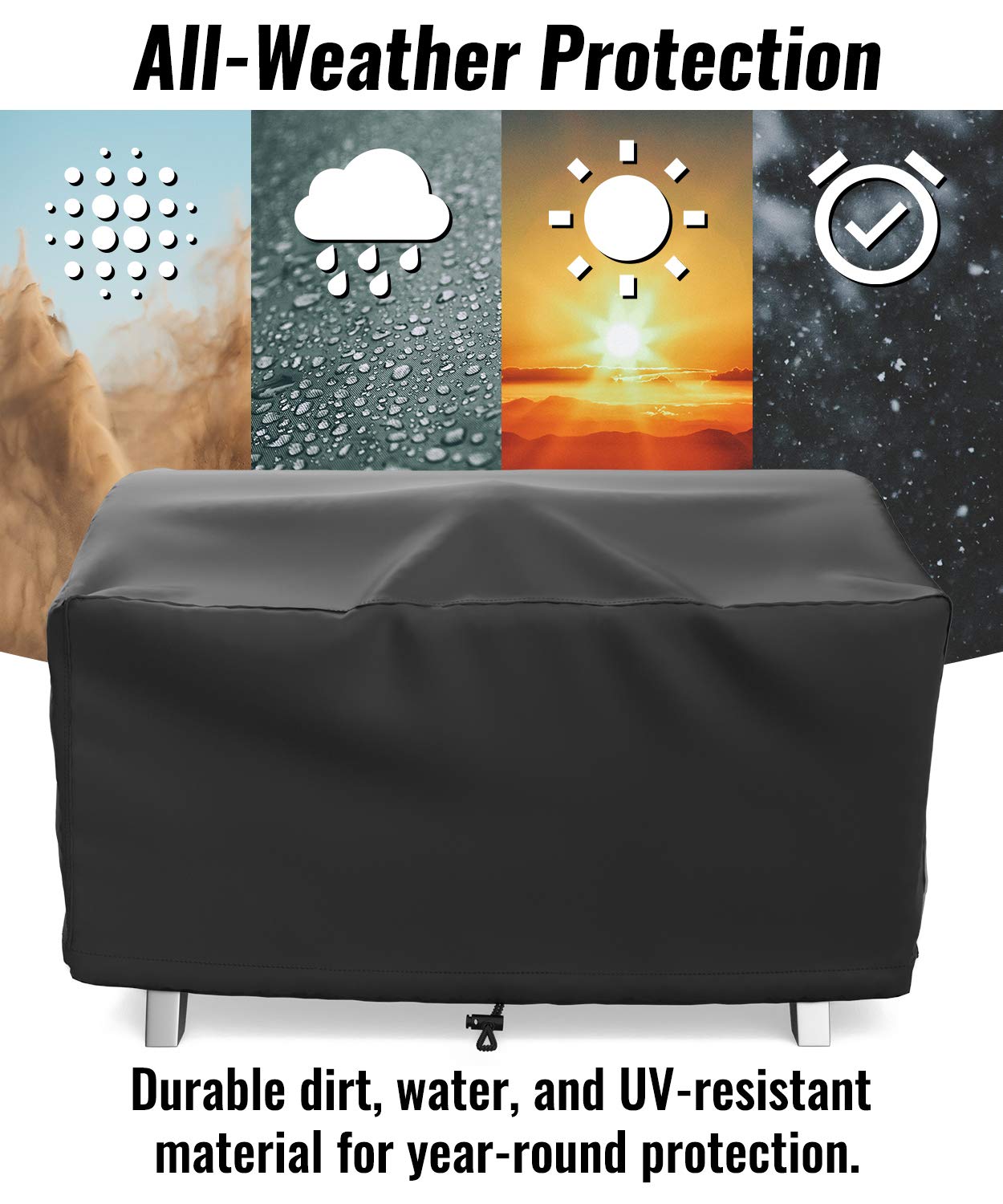 Snapklik.com : NUPICK 24 Inch Table Top Grill Cover For Cuisinart CGG ...