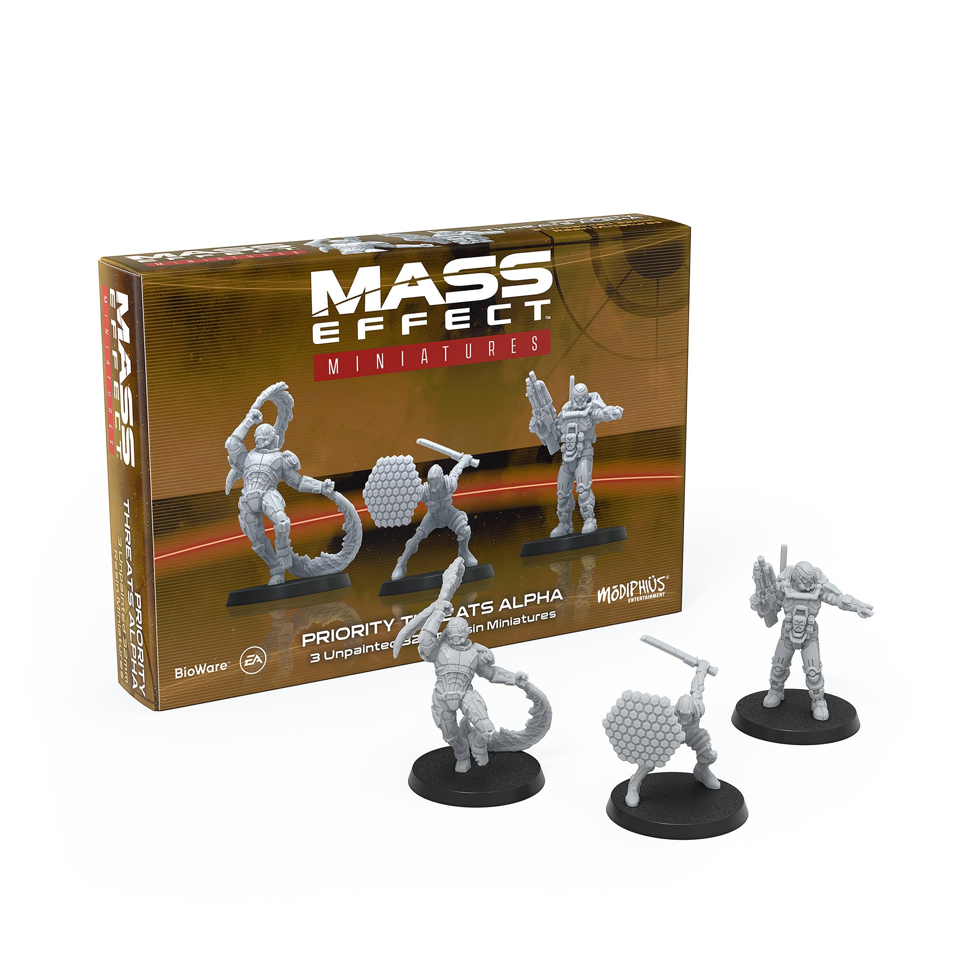 Amazon.com: Mass Effect Priority Threats Alpha Resin Collectors ...