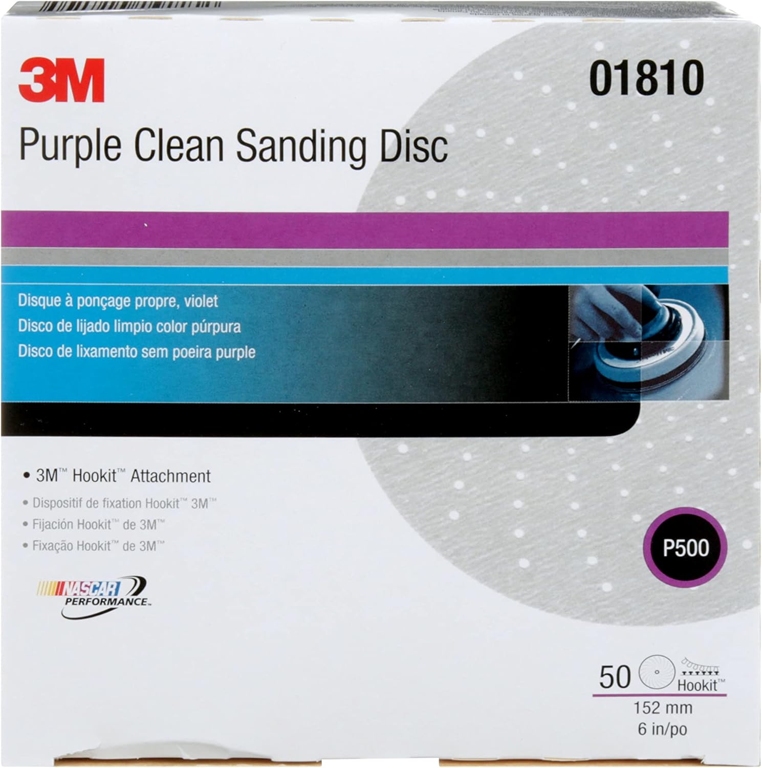 Amazon.com: 3M Cubitron II Hookit Purple Clean Sanding Abrasive Disc ...