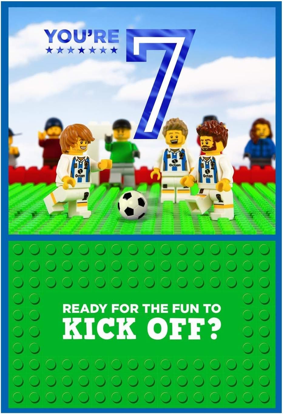 Minecraft Age 7 Birthday Card : Amazon.co.uk: Stationery & Office Supplies