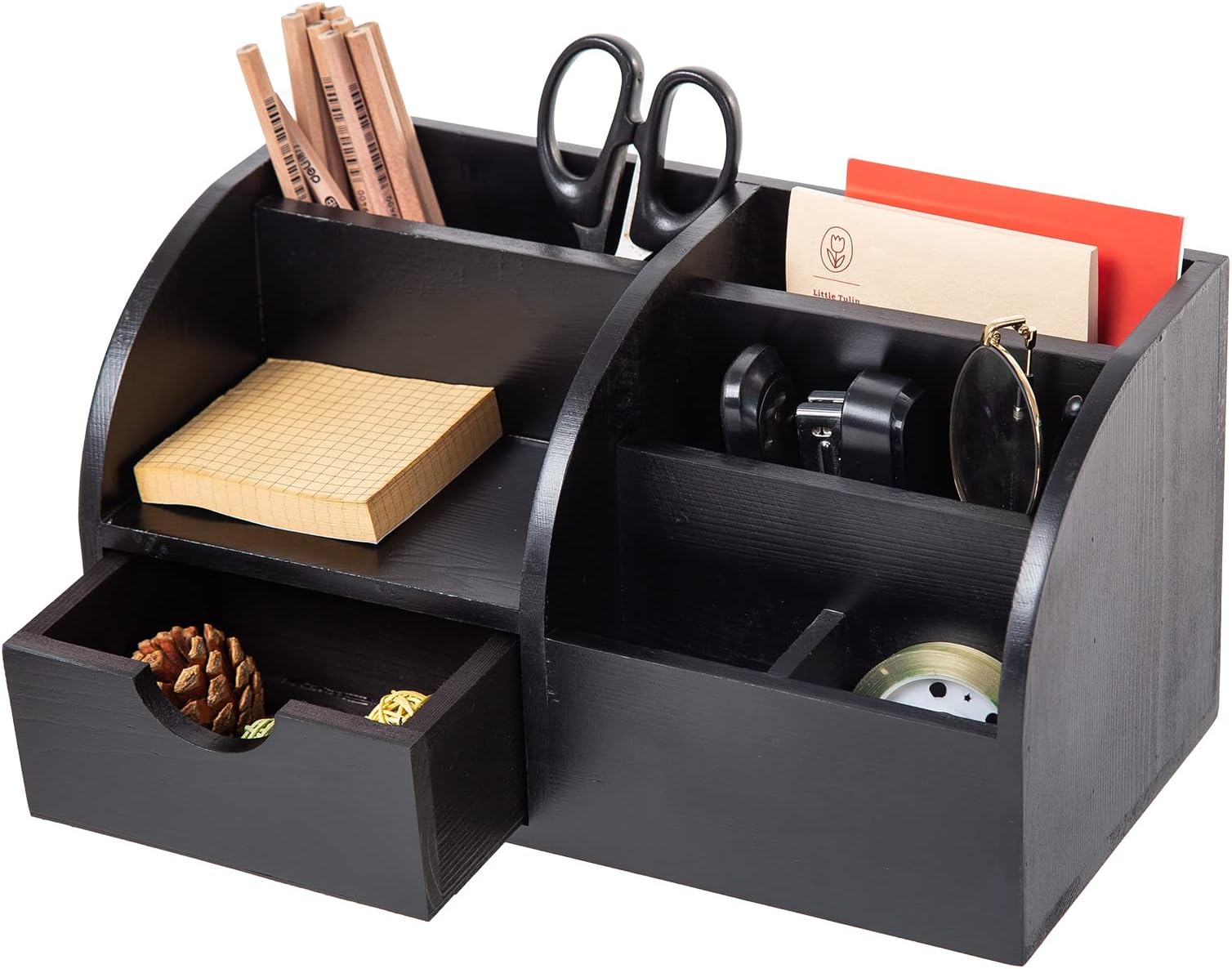 Amazon.com: Realspace® Black Acrylic Desk Organizer : Office Products