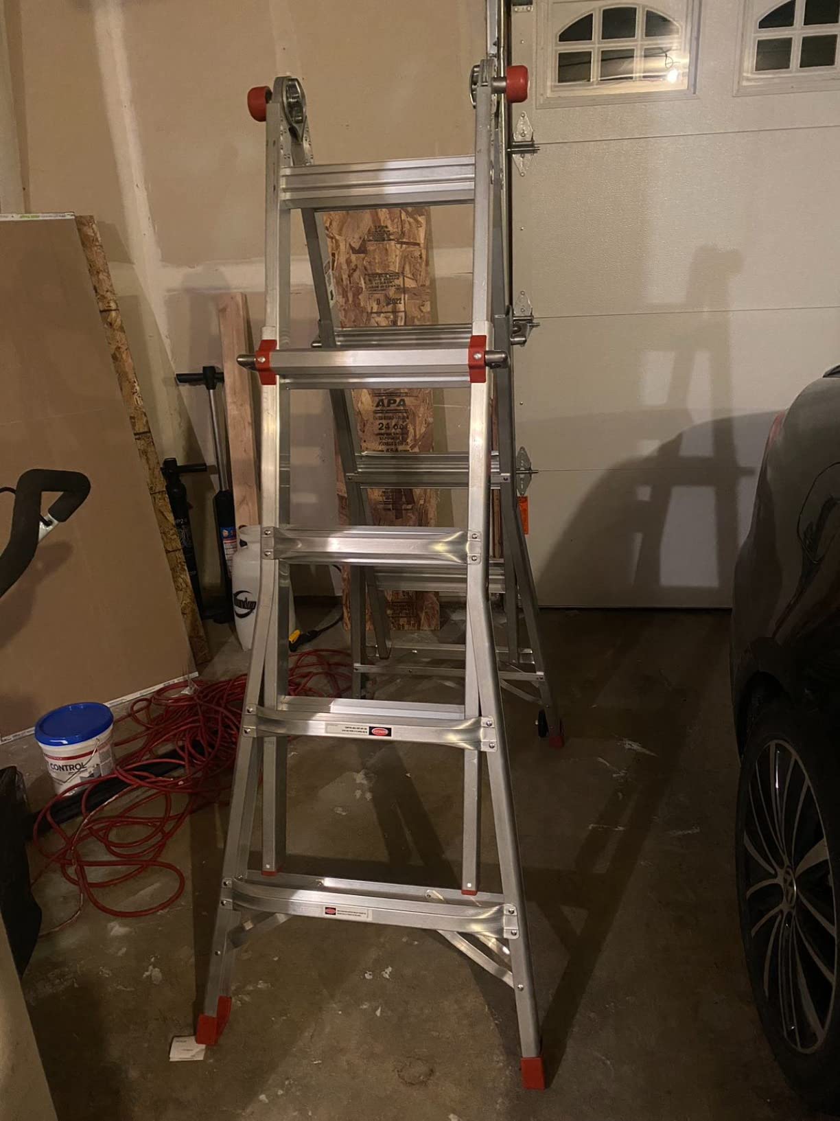 $32/mo - Finance Ecomax Multifunction Telescoping Ladder, Aluminum ...