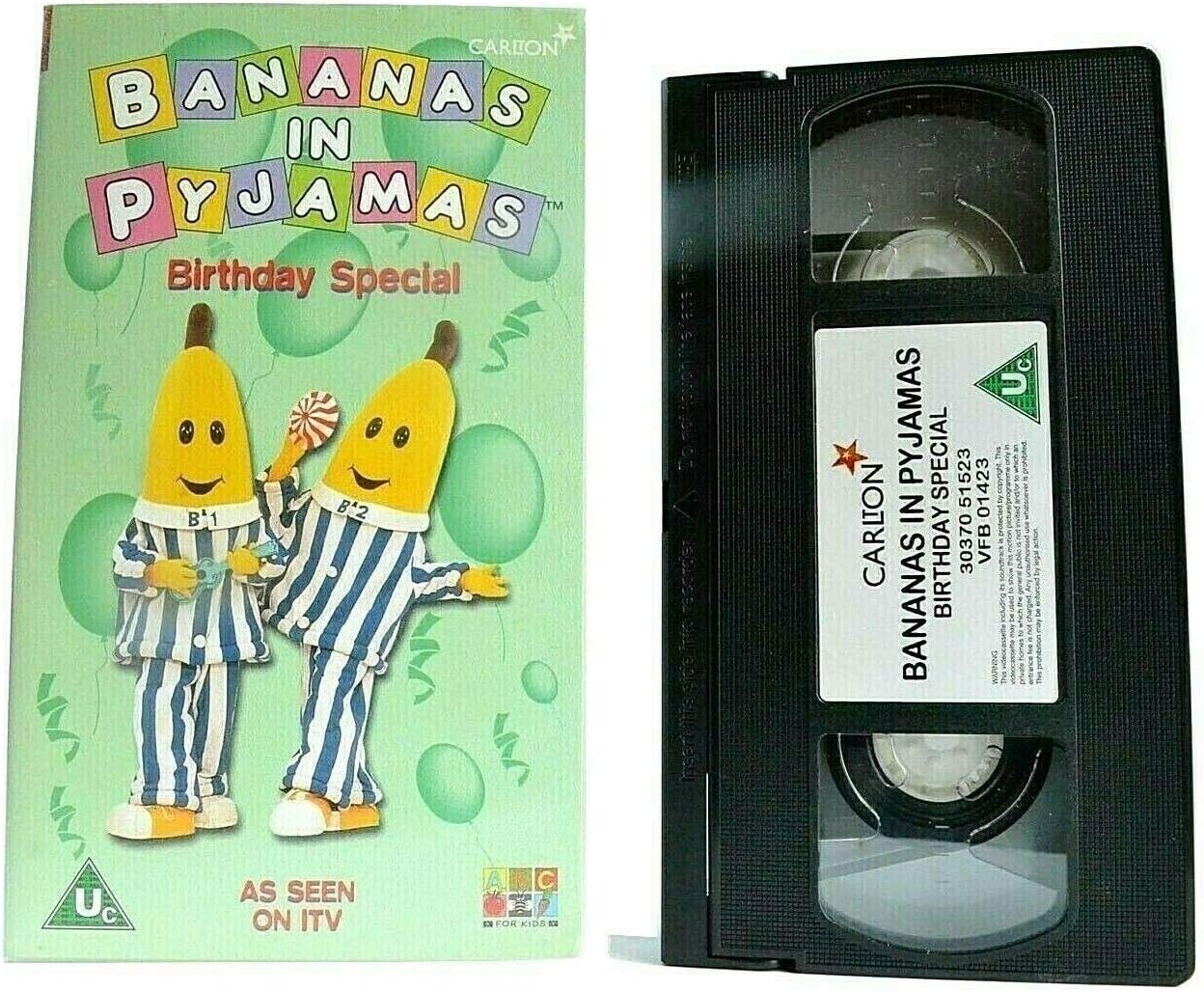 Amazon.com: Bananas in Pyjamas [VHS] : Karina Kelly, Nicholas Opolski ...