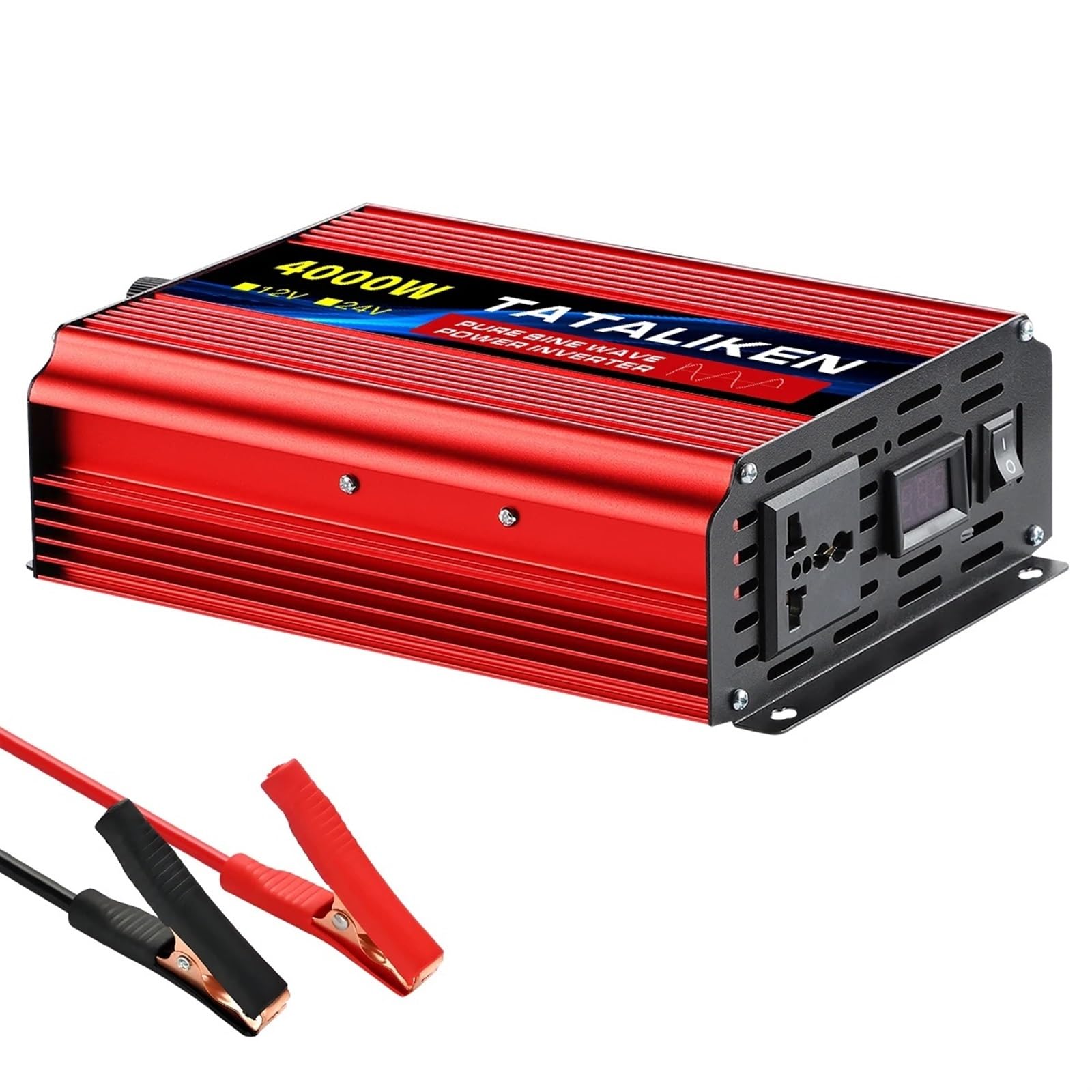 Amazon.com: JZRYQJGJ 4000W 5000W 6000W 7000W Pure Sine Wave Inverter ...