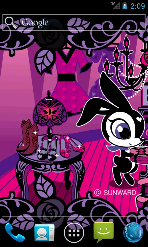 Skip Bunny Dressing Room SQLivewallpaper:Amazon.com:Appstore for Android