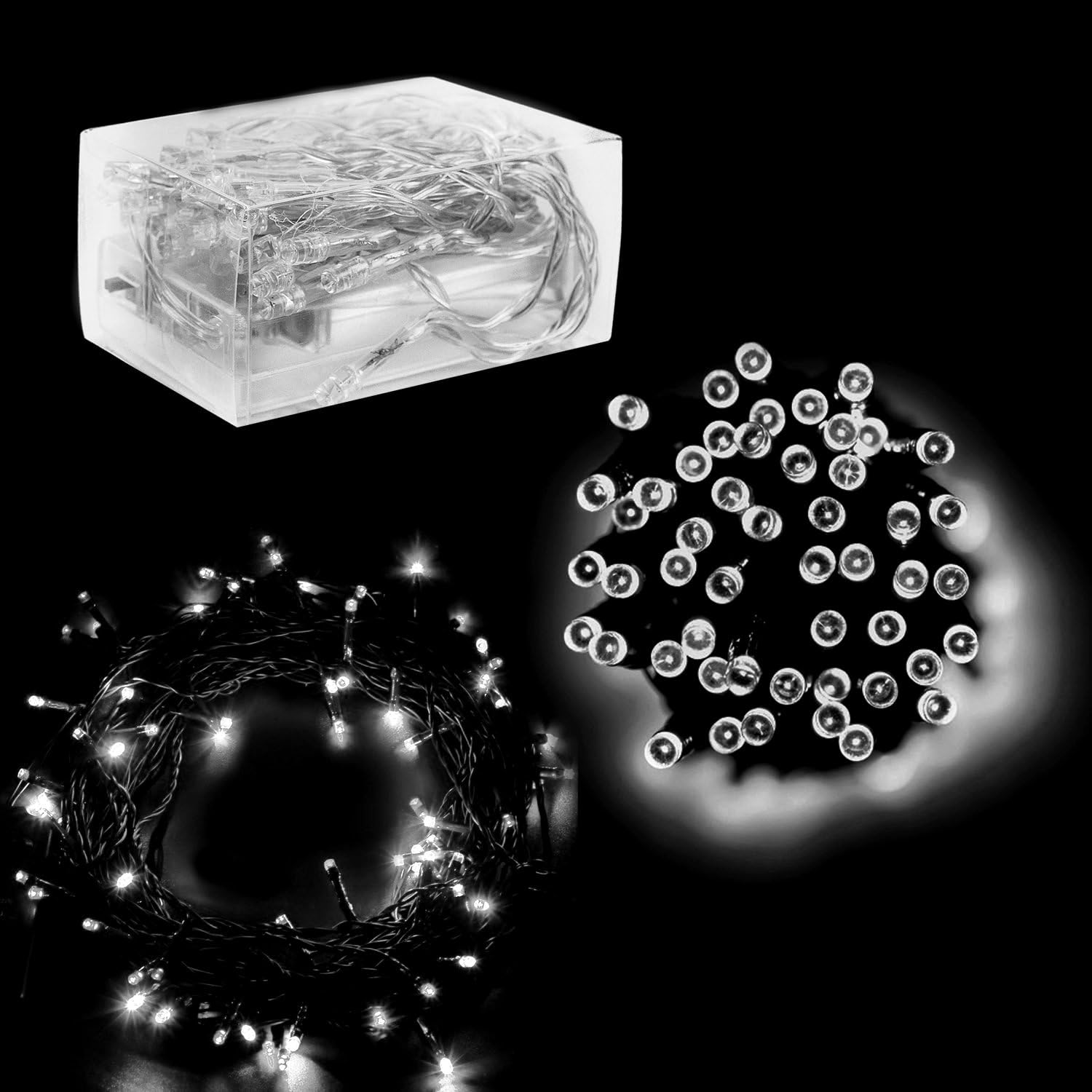 Amazon.com: 30 Mini Bulb LED Battery Operated Fairy String Lights in ...