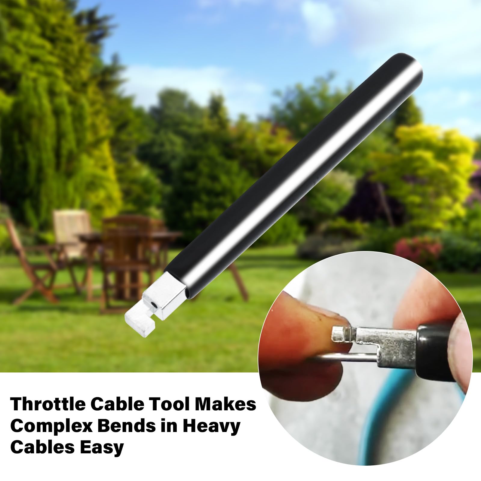 Snapklik.com : CVILL Wire Bender 42-455 Throttle Cable Z-Bender For ...