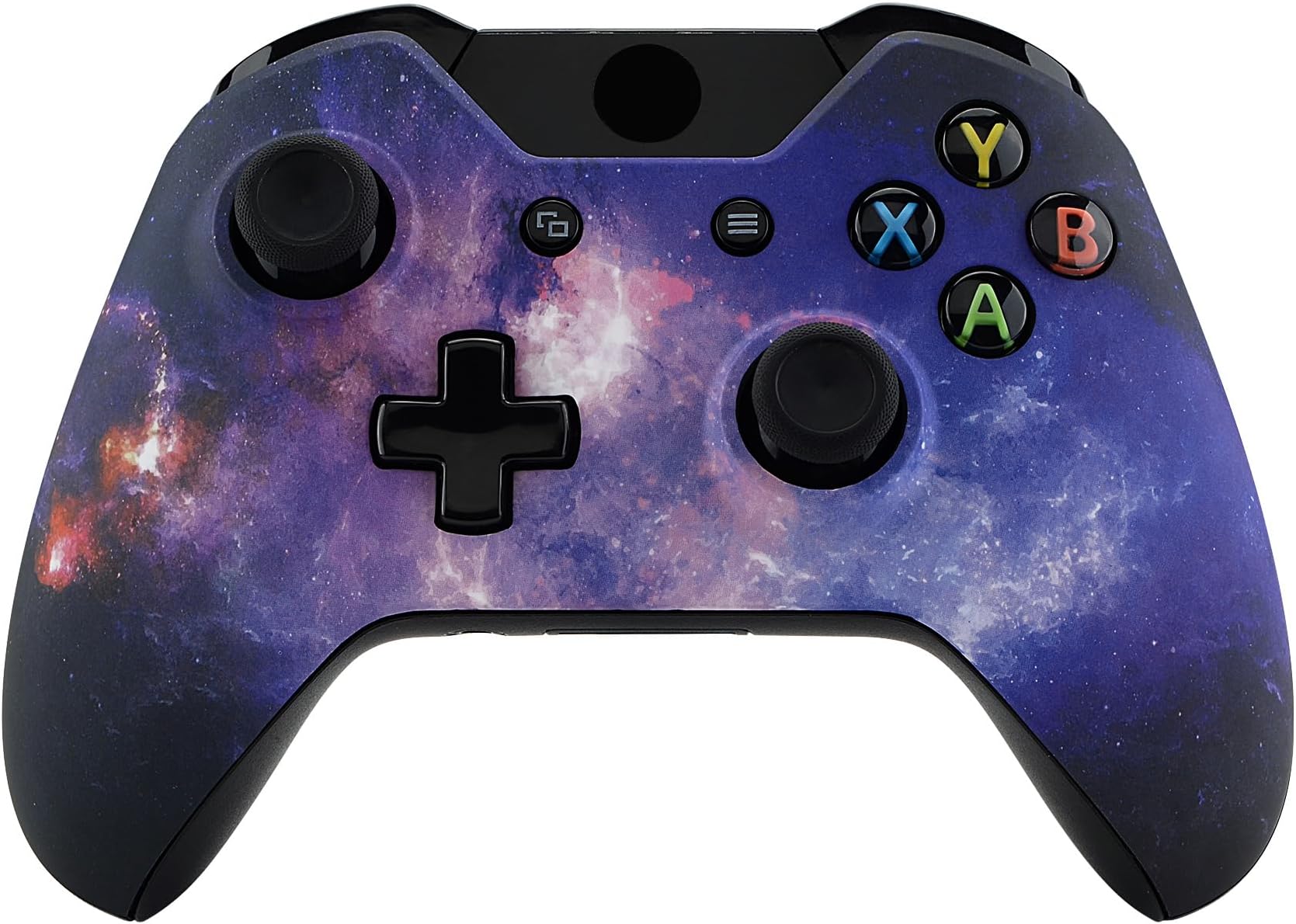 Amazon.com: eXtremeRate Nebula Galaxy Patterned Faceplate Cover, Soft ...