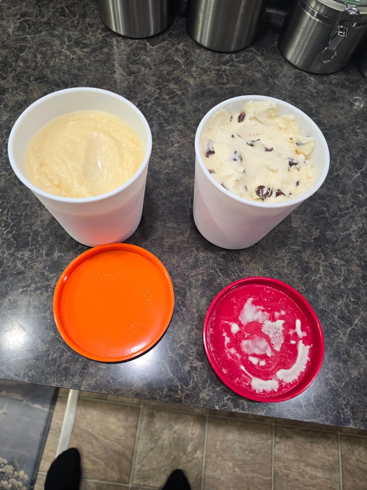 Amazon.com: Ice Cream Containers for Homemade, Ice Cream Containers Set ...