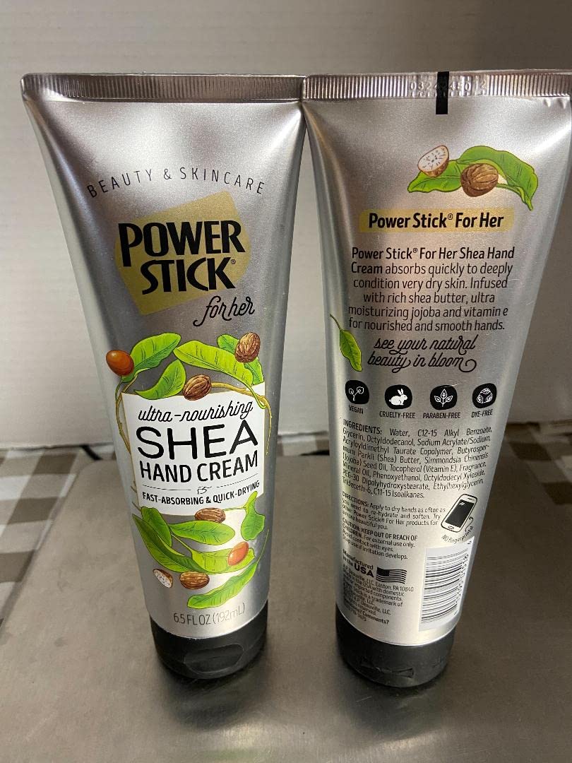 Amazon.com : PowerStick Ulta Nourishing Shea Hand Cream (2 EA 6.5 Oz ...