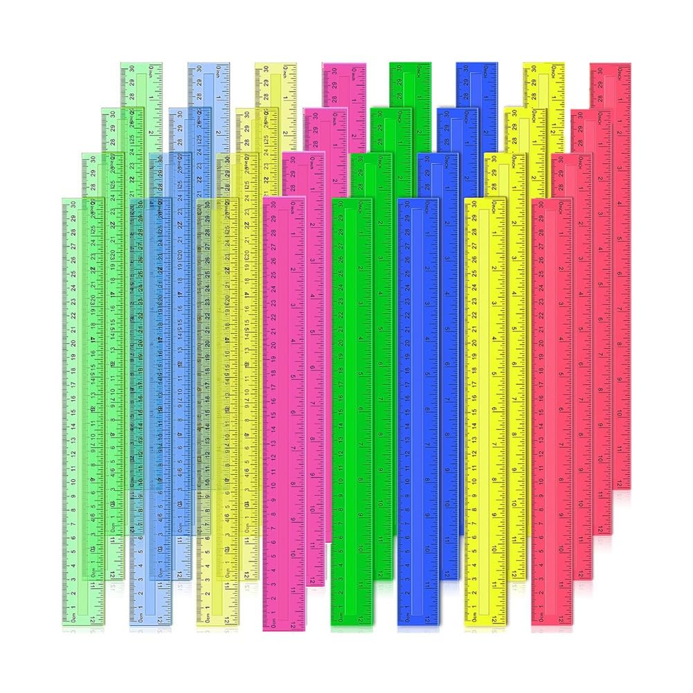 Righello 12 Pollici Dimensioni Reali 15/20/30/50 Centimetri